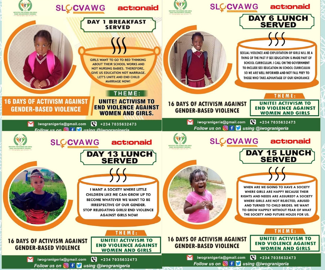 Public Awareness Campaigns in Commemoration of 16 Days of Activism ...